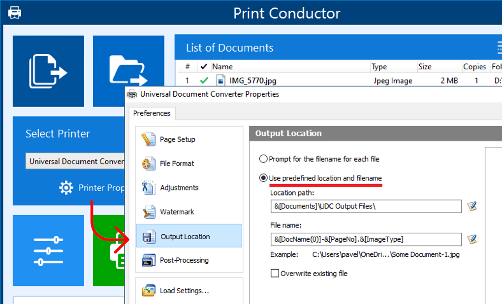 Print Conductor - Download